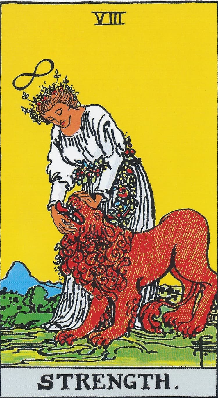 Strength Tarot Card Meaning - Love, Career & Reversed Interpretations ...