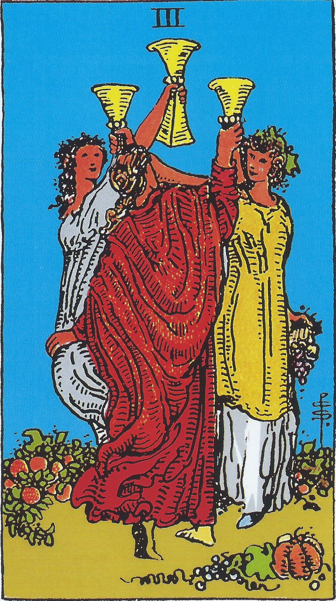 Three of Cups Meaning - Tarot Card Interpretation for Love, Career ...