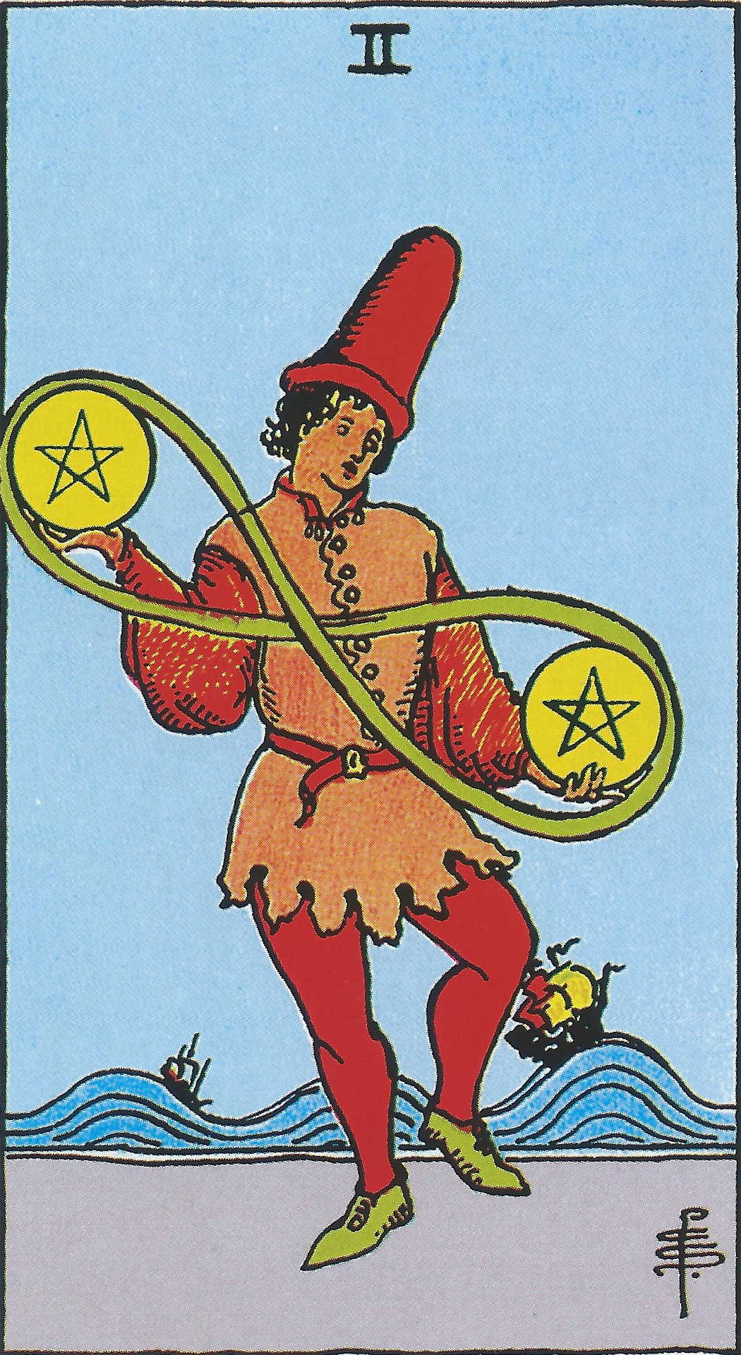 Two of Pentacles Tarot Card Meaning - Love, Career & Reversed ...